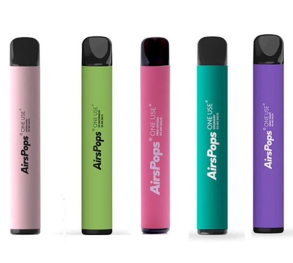 Airspops one use 5% NIC Salts disposable vaporizer | puff.co.za - Puff ...