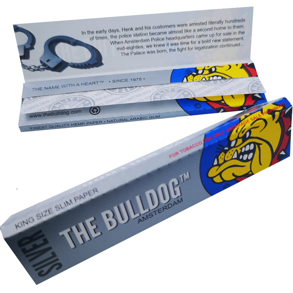 The Bulldog rolling paper king size slim - Puff.co.za